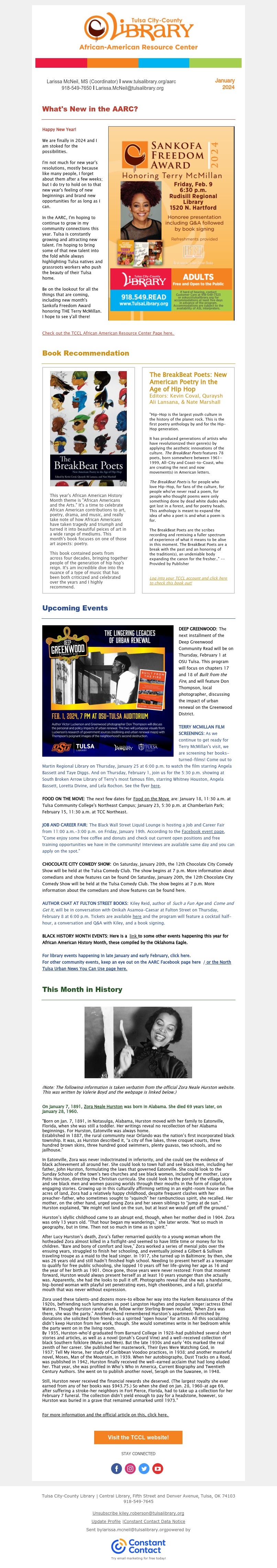 African-American Resource Center | Tulsa Library